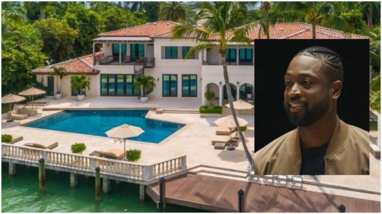 Dwyane Wade pone a la venta su mansión en Miami Beach por $32,5 millones