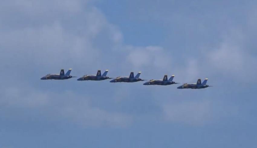 Los Blue Angels volarán sobre Miami el viernes