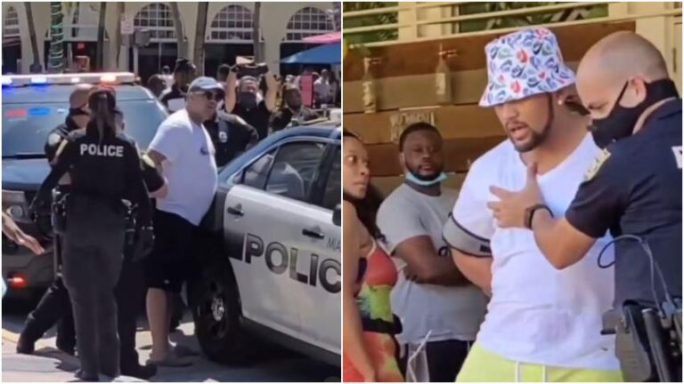 Policía De Miami Beach Arresta A Dos Hombres Que Se Iban Sin Pagar De