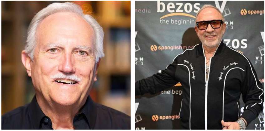 Emilio Estefan en el rol de Mike Bezos, padre cubano del creador de ...